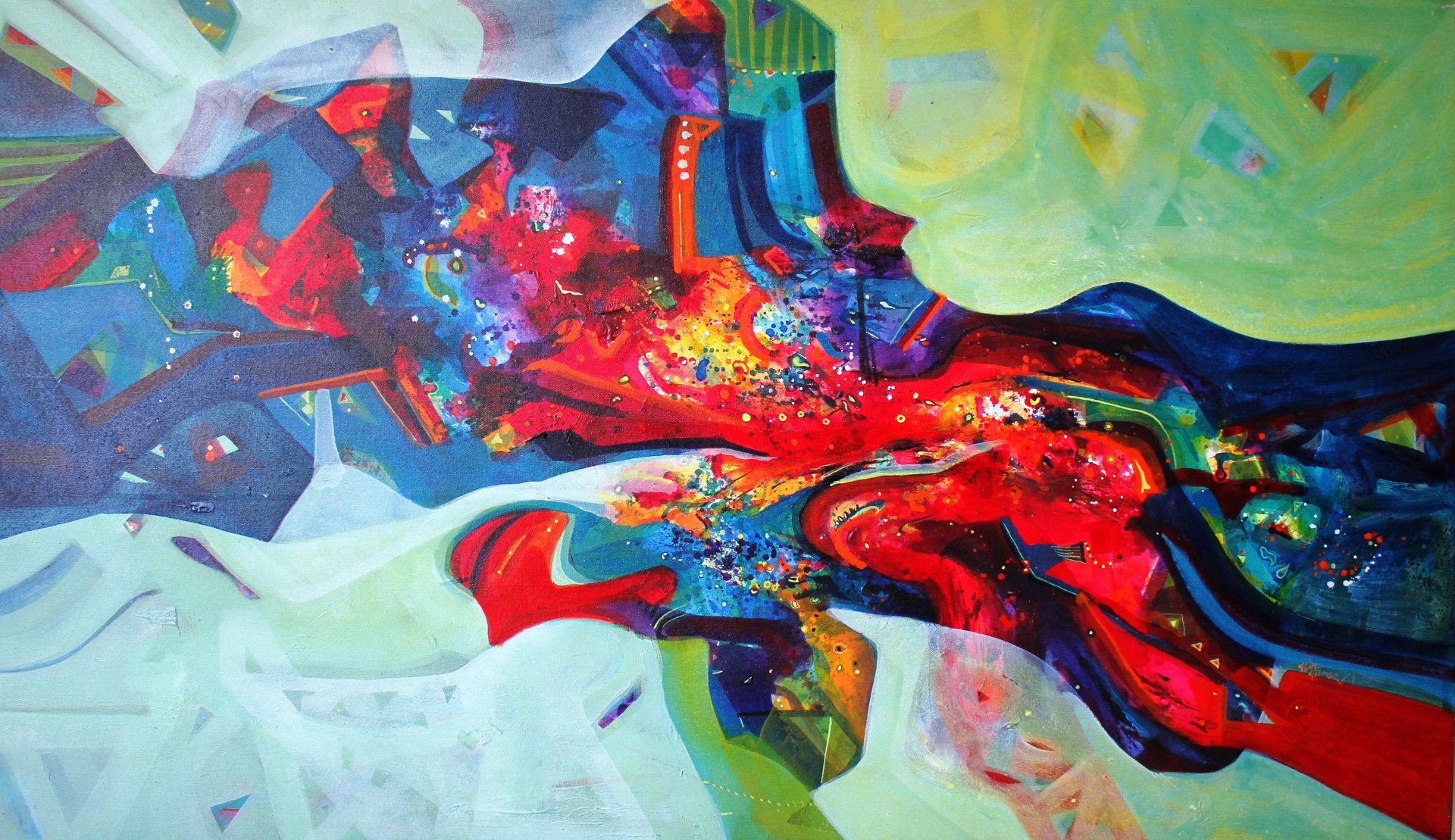 Inner power Painting by sanjay punekar - Jose Art Gallery