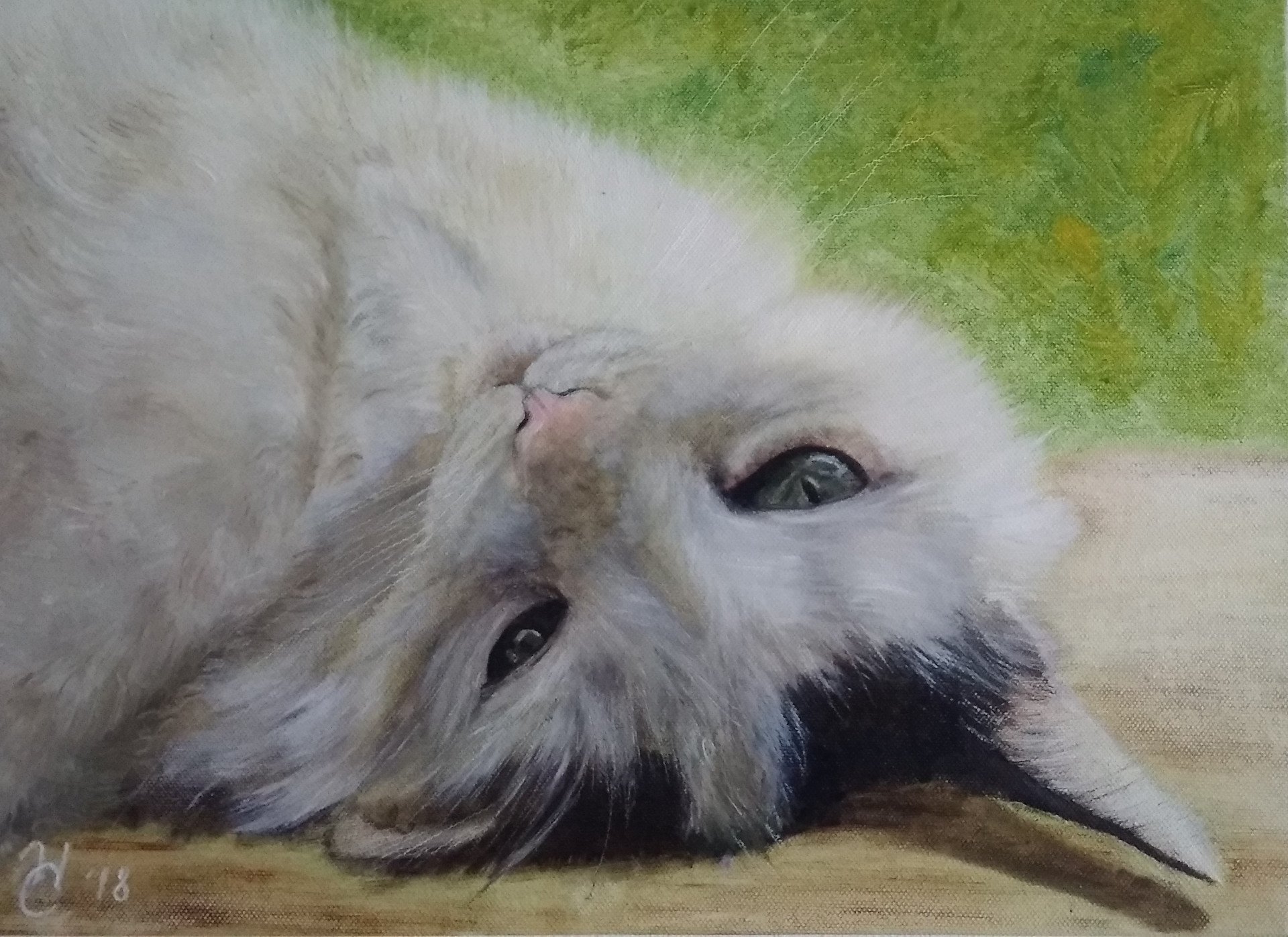 Relax Painting by Natalia Sarapin - Jose Art Gallery