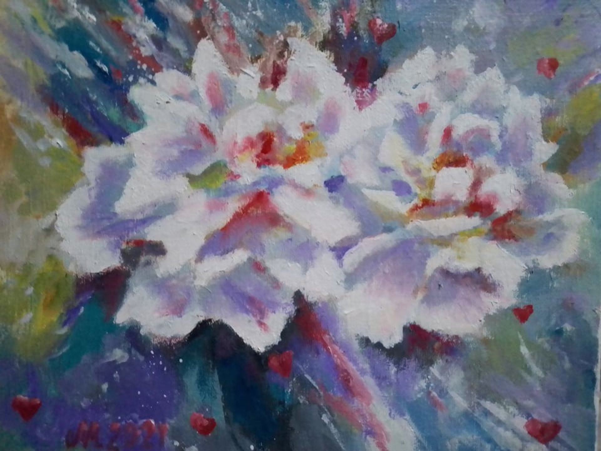 Couple in love Painting by Roman Matselyk - Jose Art Gallery