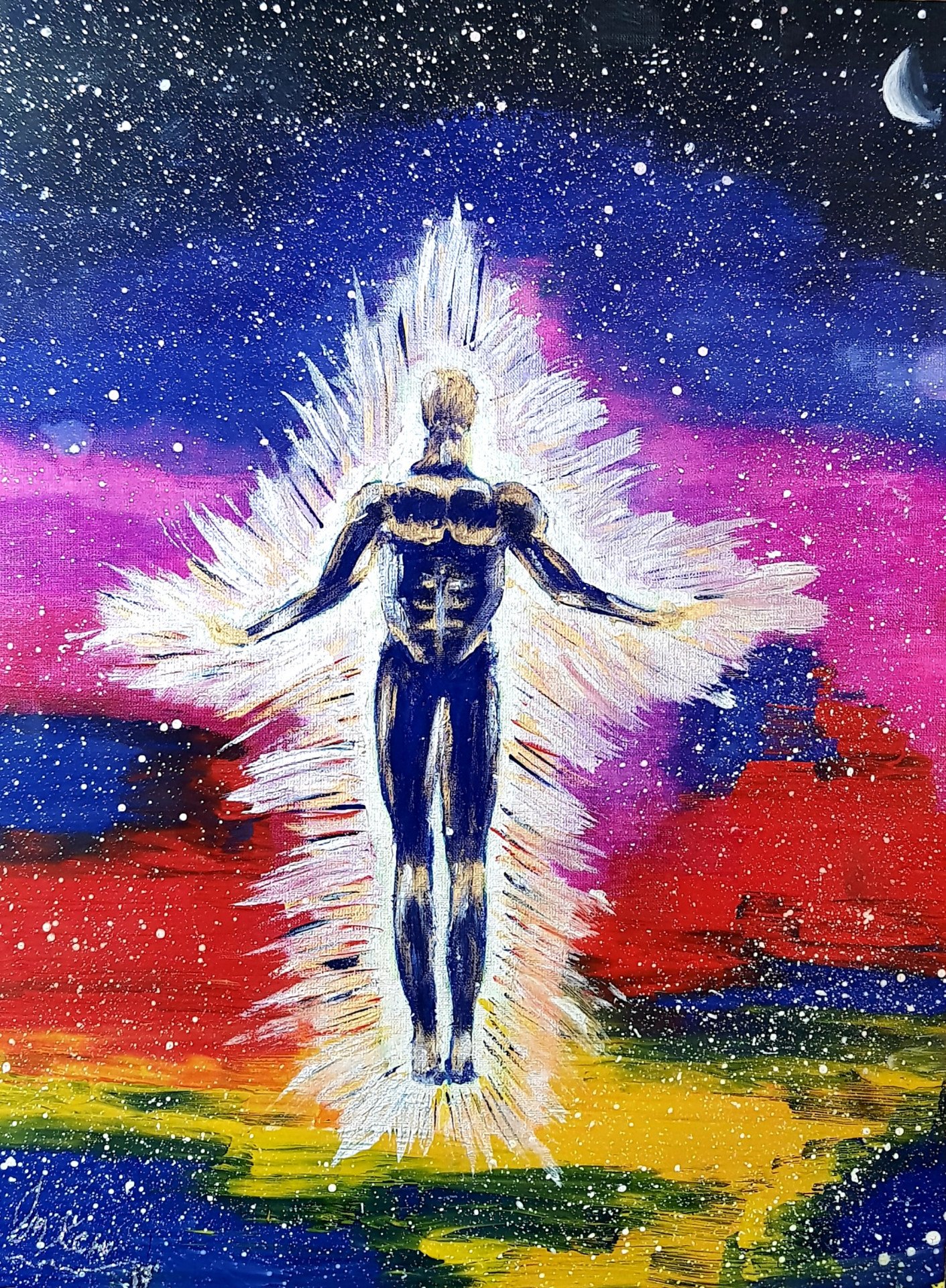 Development Painting by Oksana Omelchenko - Jose Art Gallery