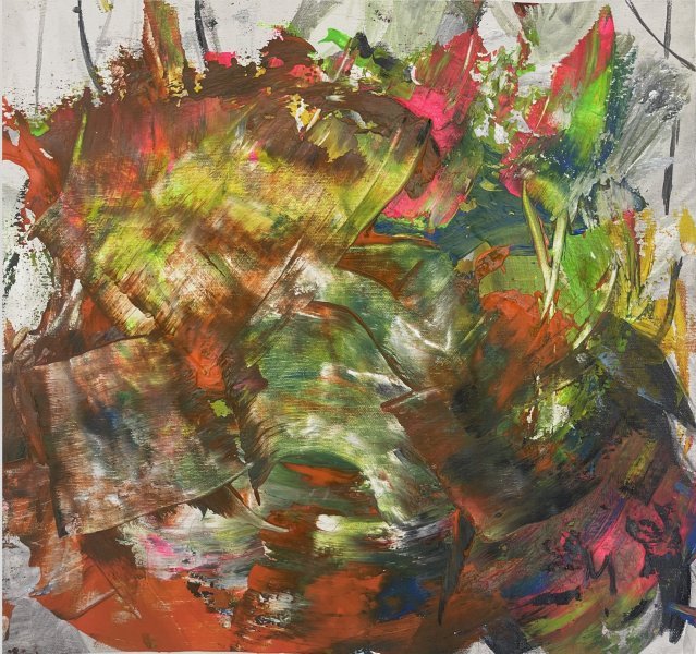 Waves of Infinity Painting by Anastasia Melnytska
