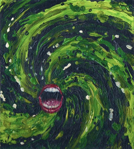 The Void Painting by Bohdana Minkina - Jose Art Gallery