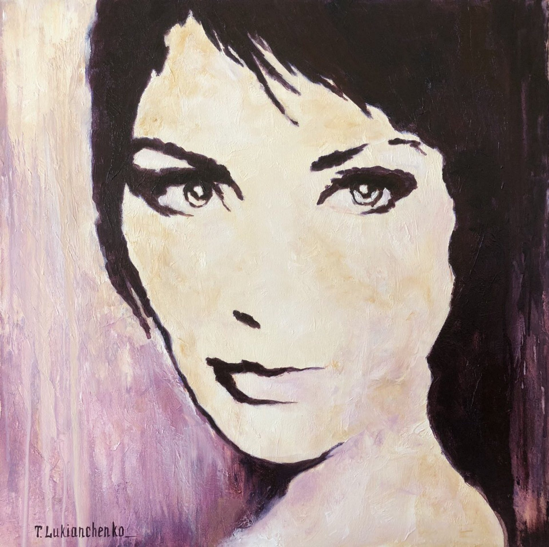 LOOK Painting by Tetiana Lukianchenko - Jose Art Gallery