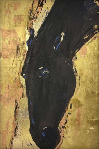 Pintura «Wild Eclipse: Equilíbrio de Poder e Paz», Jamilya Jalil