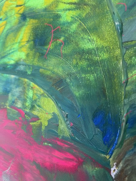 Echo of Eternity Painting by Anastasia Melnytska