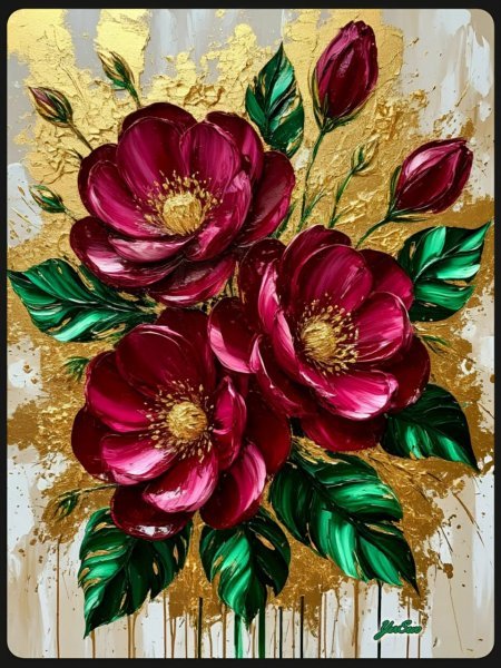 Blessing: Light of the Flower Veil Drawing - YerSevo