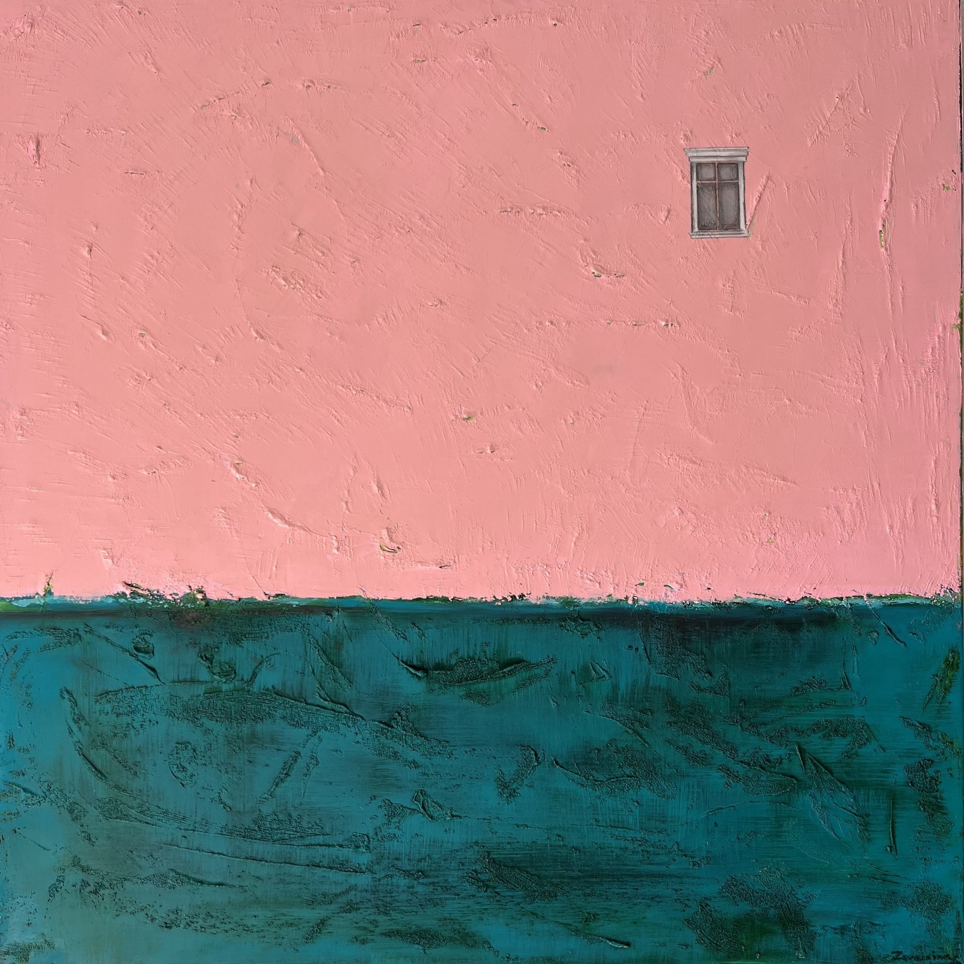 Window in the Nursery Painting by Nataliia Zevaikina