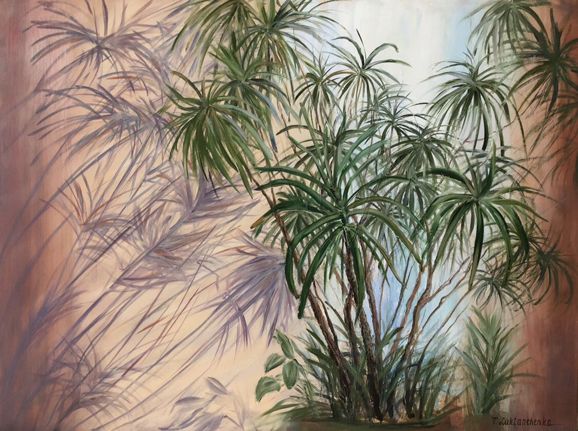 Reflection Painting by Tetiana Lukianchenko