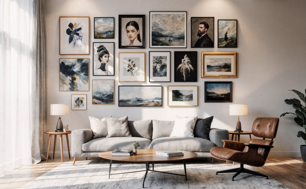 How to Create a Gallery Wall: A Step-by-Step Guide