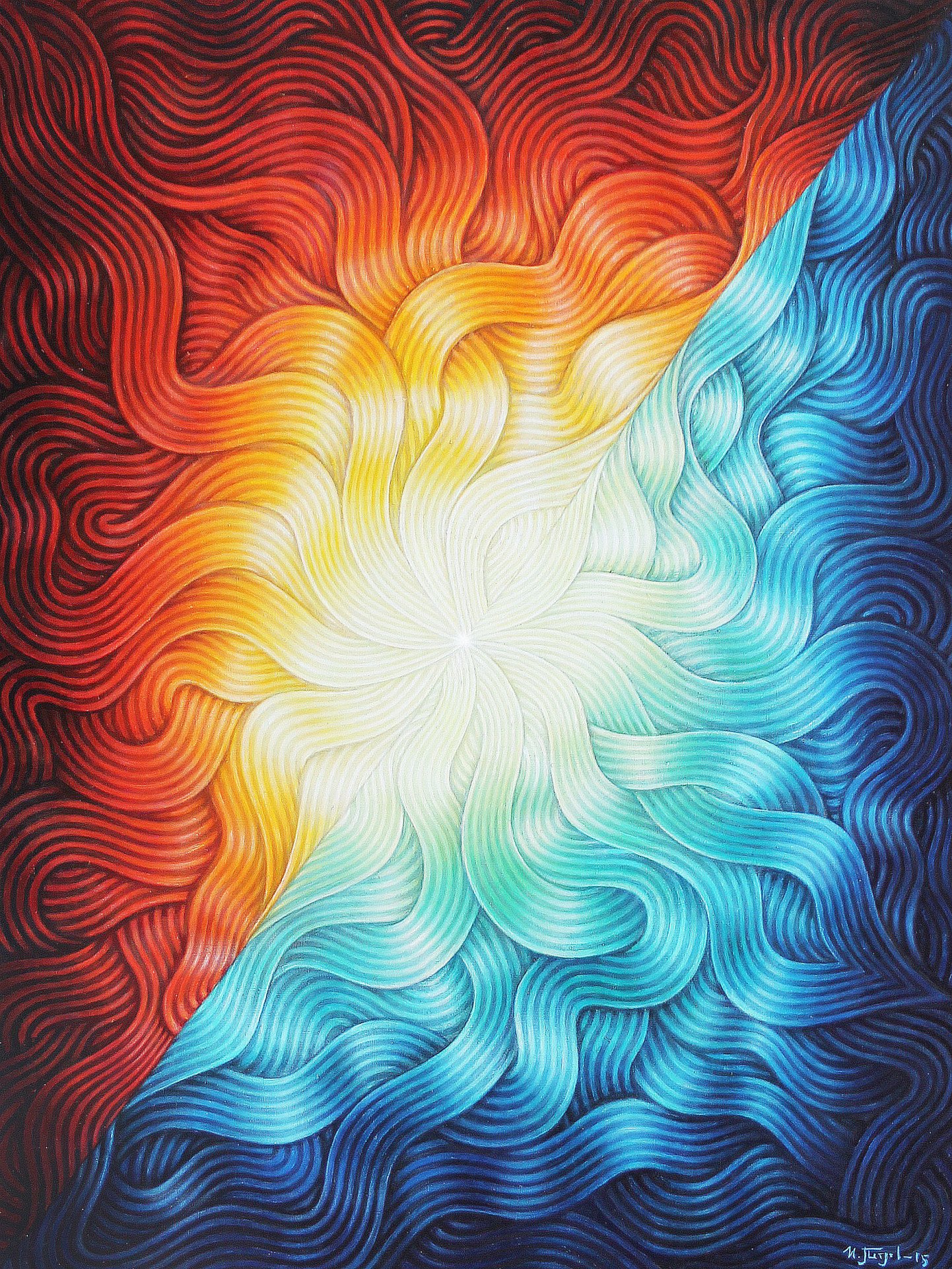 Point Painting by Igor Petroff - Jose Art Gallery