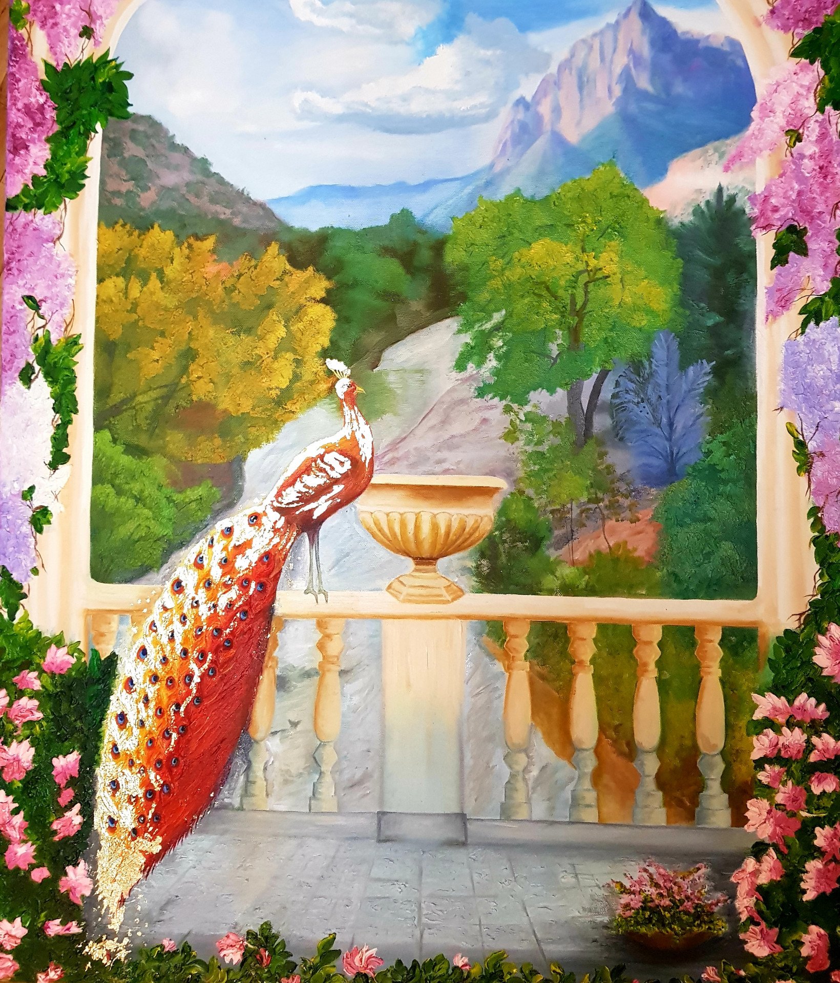 Peace Painting by Oksana Omelchenko - Jose Art Gallery