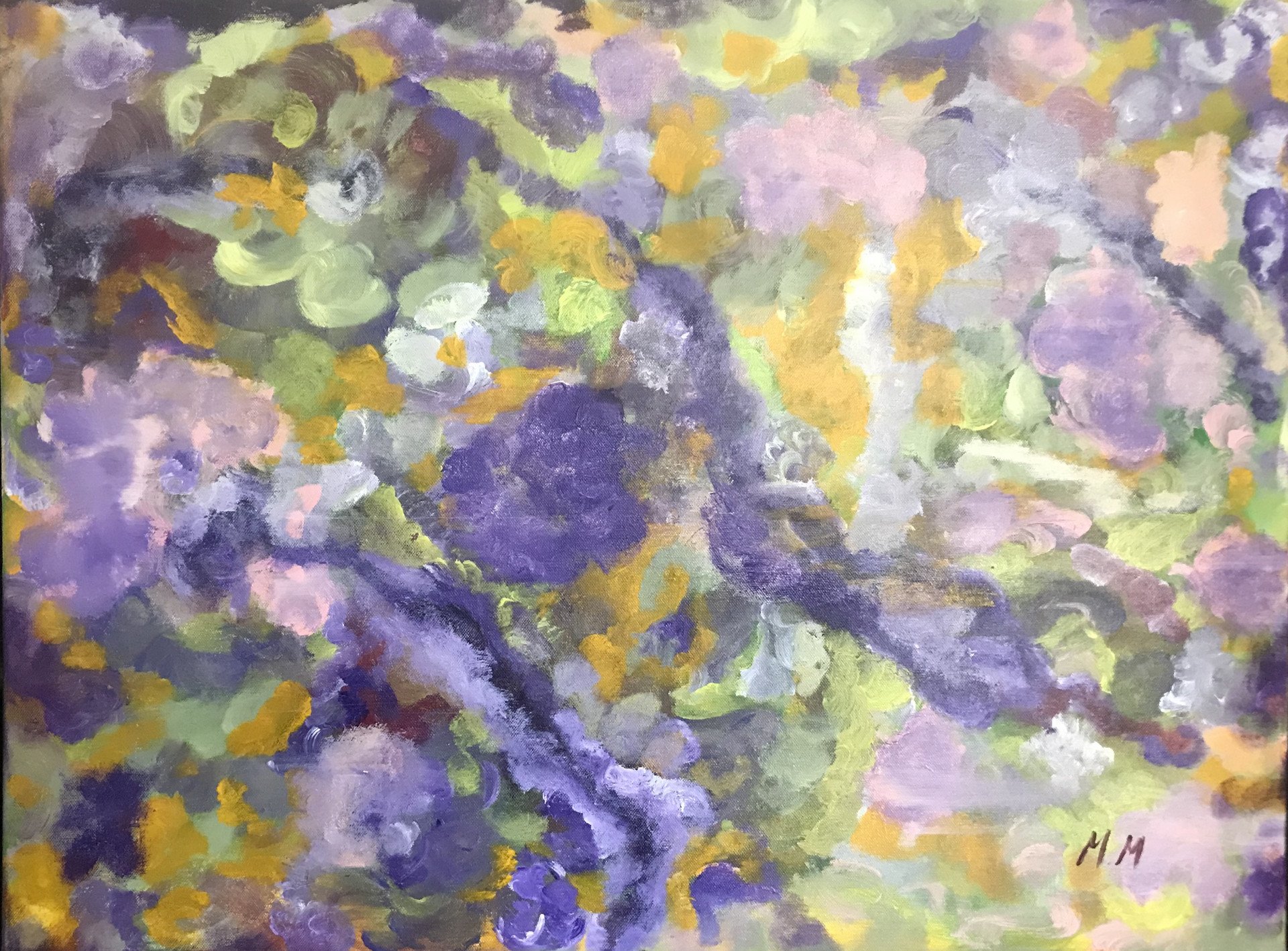 Pansy Painting by Mihaela Luca - Jose Art Gallery
