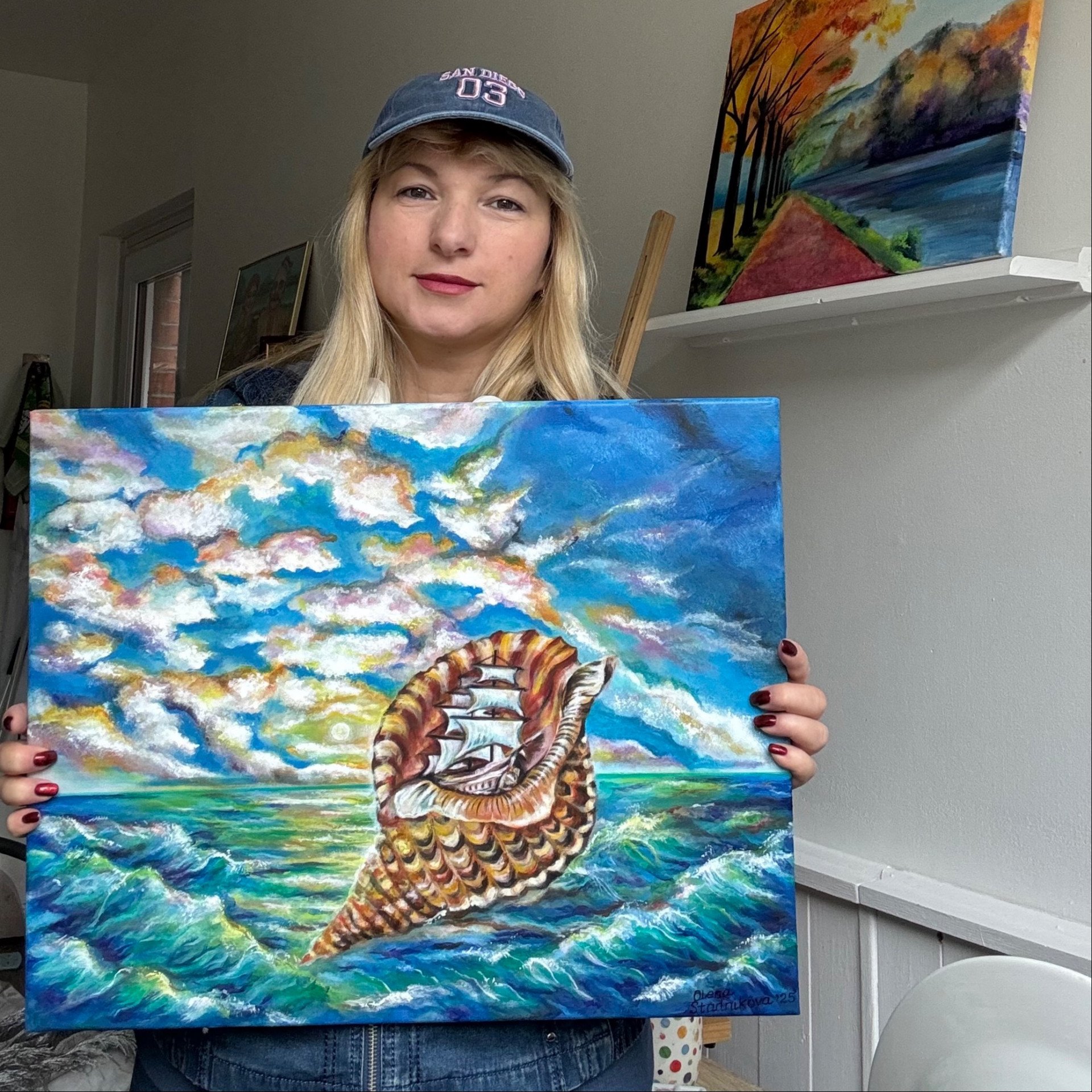 Paintings by Olena Stadnikova - Jose Art Gallery