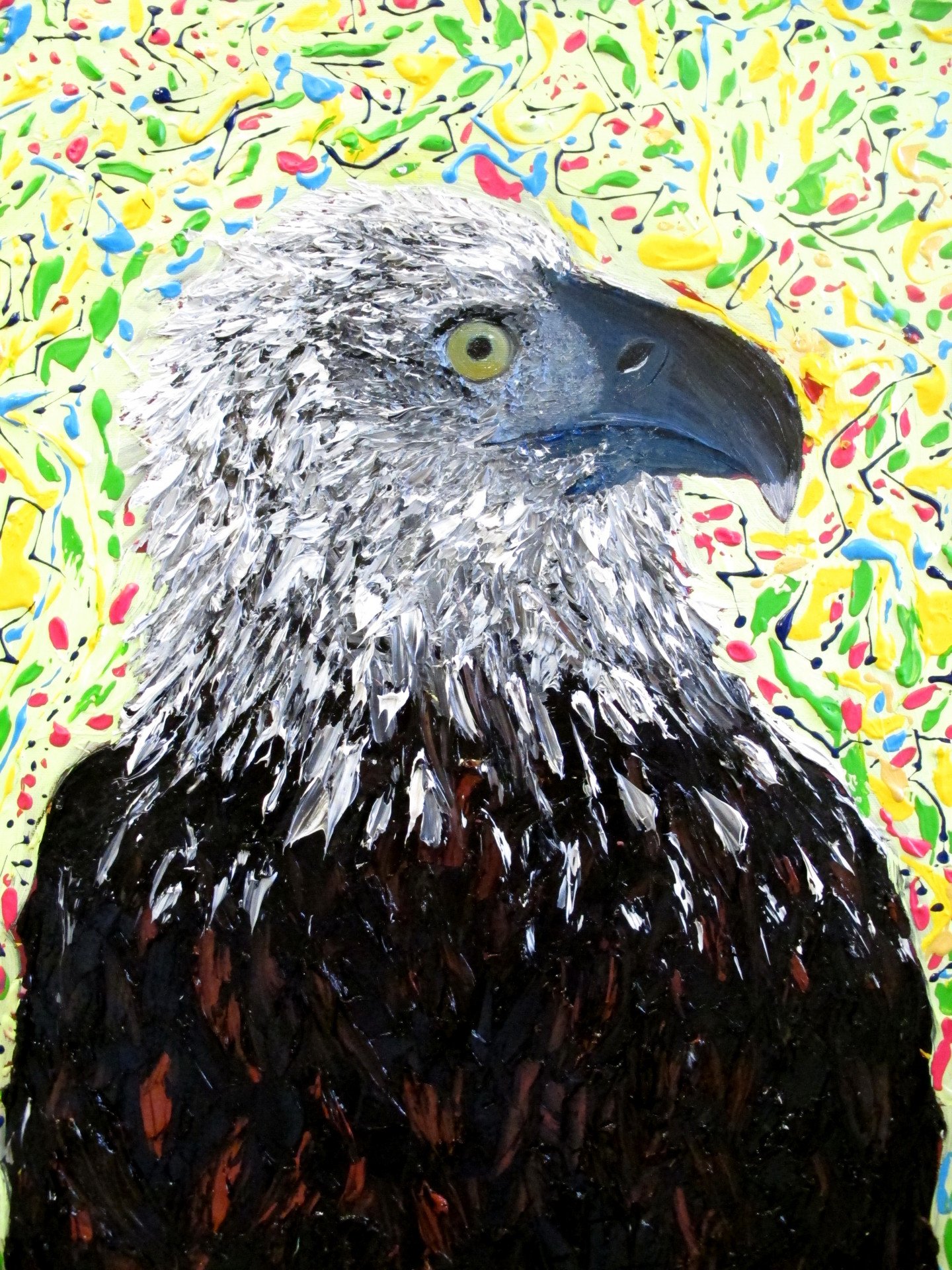 Bald Eagle Painting by Anastasia Shaverina