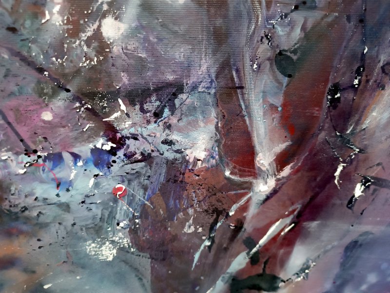 The Bloom of Infinite Cosmic Flowers Painting by Kloska Ovidiu