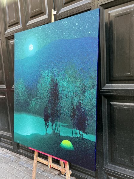 Silence Painting by Andrii Kovalyk - Jose Art Gallery