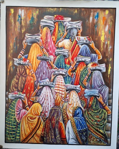 Traditional, procession, color Digital Art - Manish Vaishnav