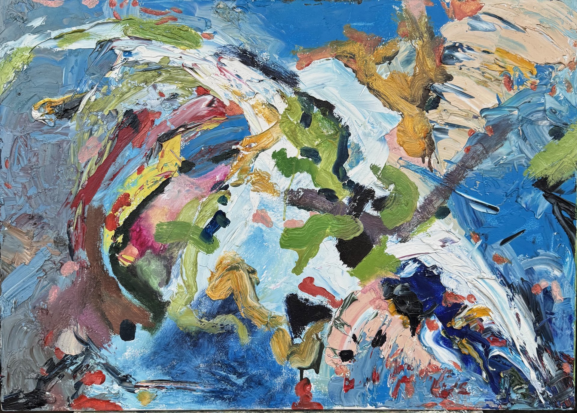 Wave: The Fluidity of Emotional Energy Drawing - Alina Kozak