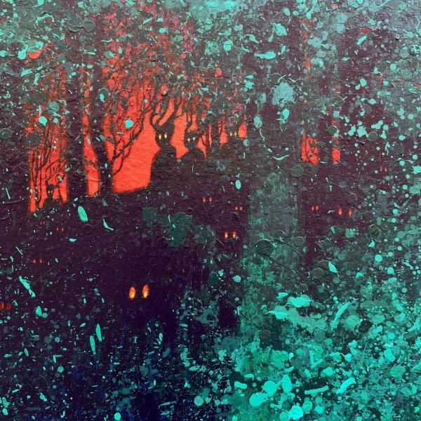 Forest of Unlived Feelings Painting by Andrii Kovalyk
