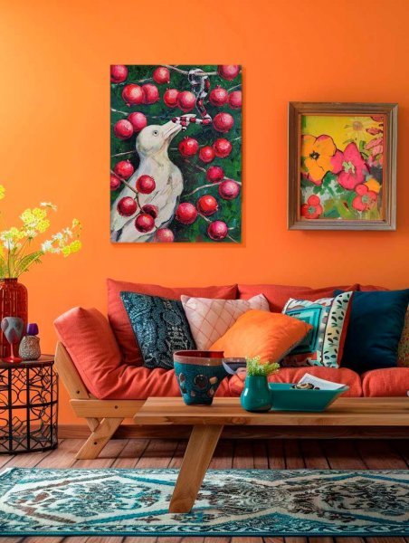 A dangerous friendship. Painting by Sergey Kurylenko