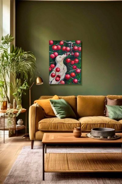 A dangerous friendship. Painting by Sergey Kurylenko