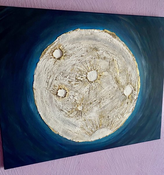 The Moon: Secrets of the Night World and the Deep Sea Painting by ...