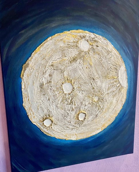 The Moon: Secrets of the Night World and the Deep Sea Painting by ...