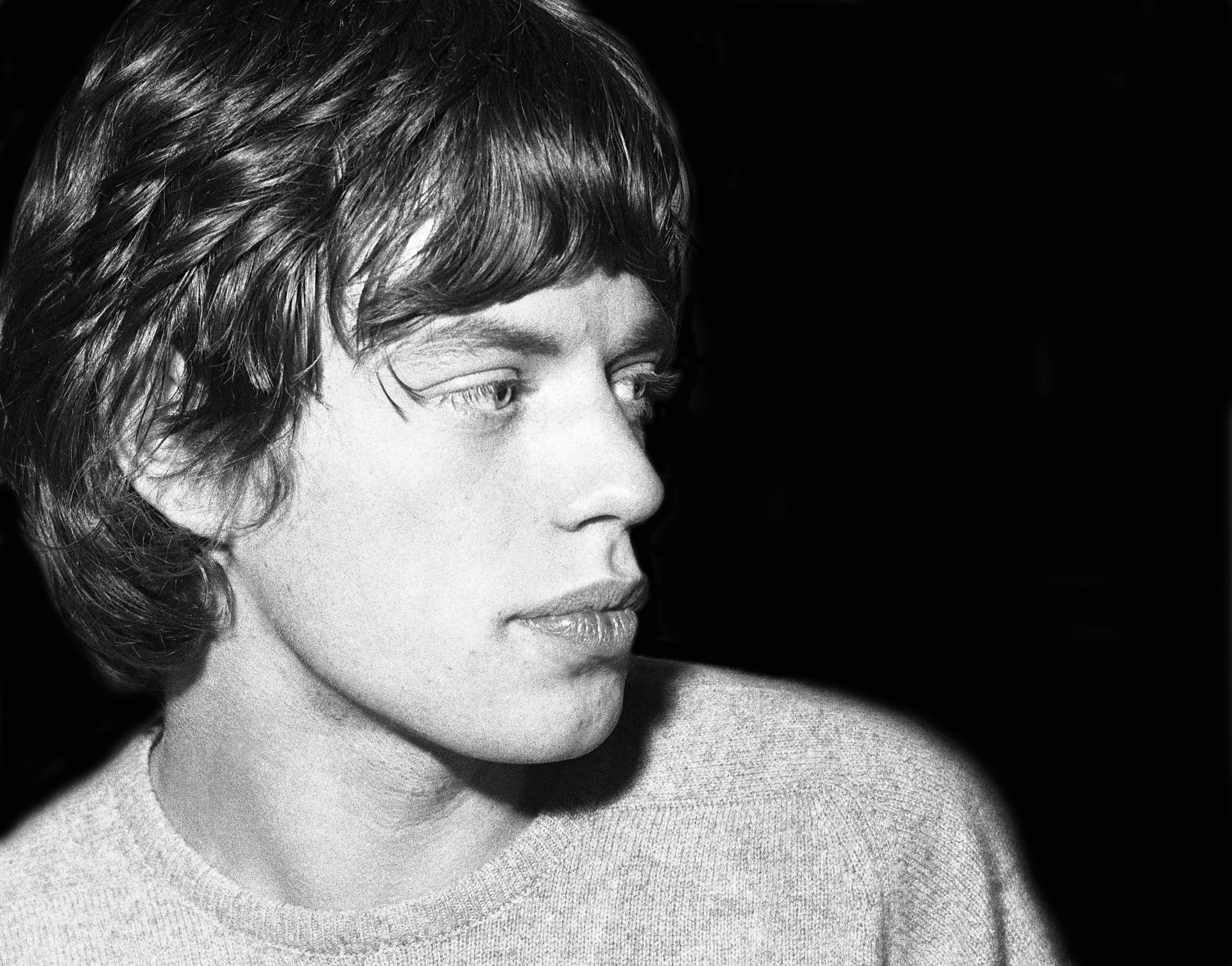 Mick Jagger Iconic 1964 Portrait Painting by Paul Berriff