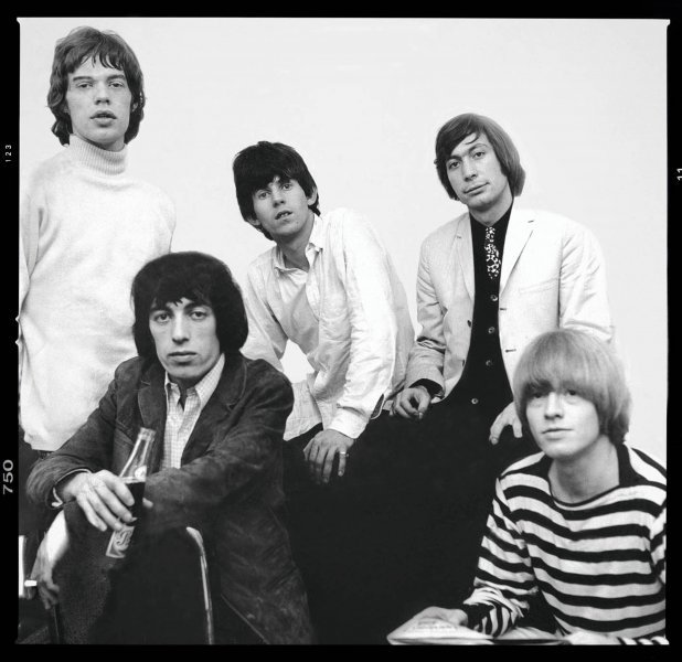 Rolling Stones 1964 UK Tour Portrait Painting by Paul Berriff