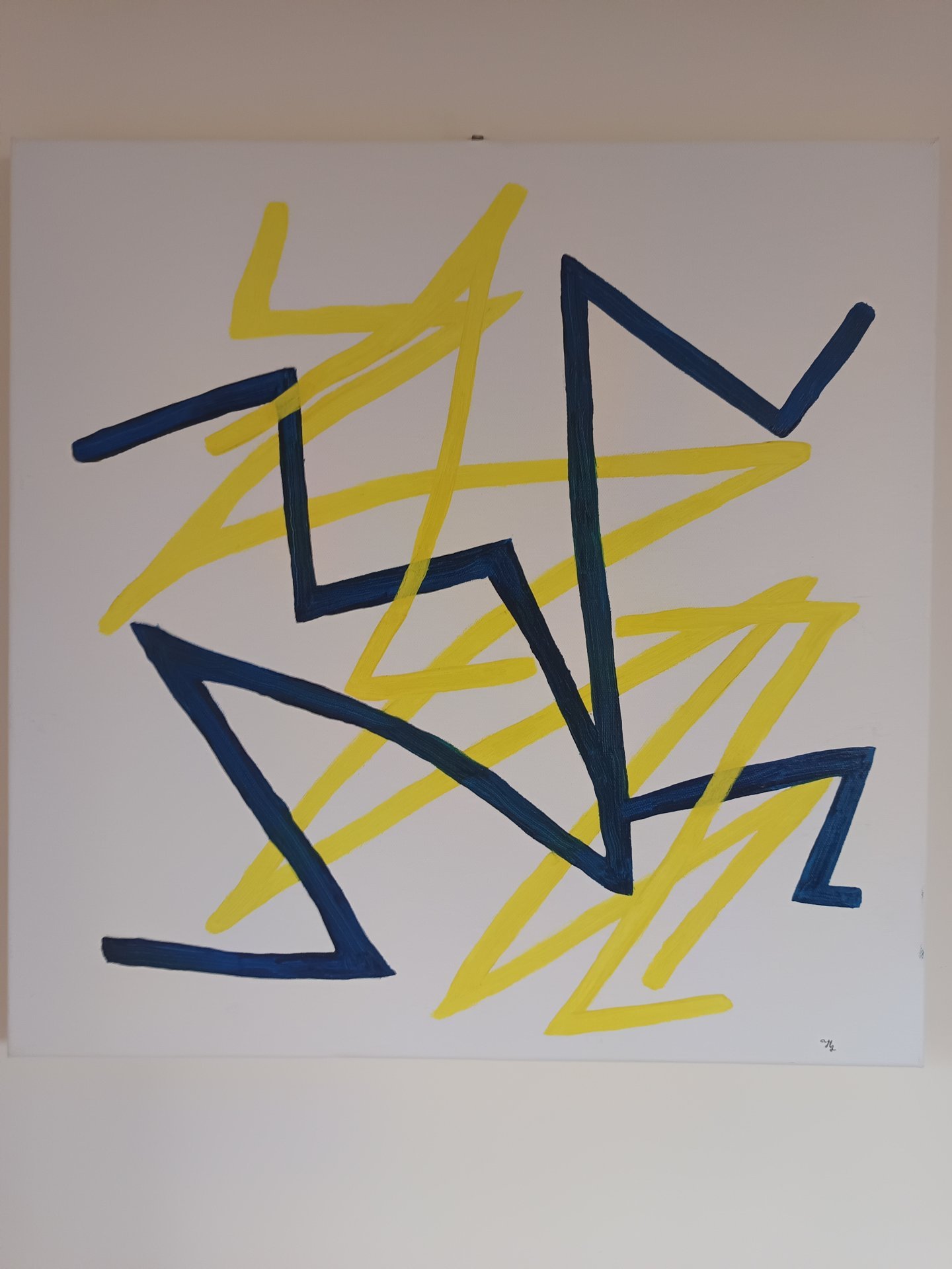 Energy of Inner Light Painting by Hanna Hrebenchuk