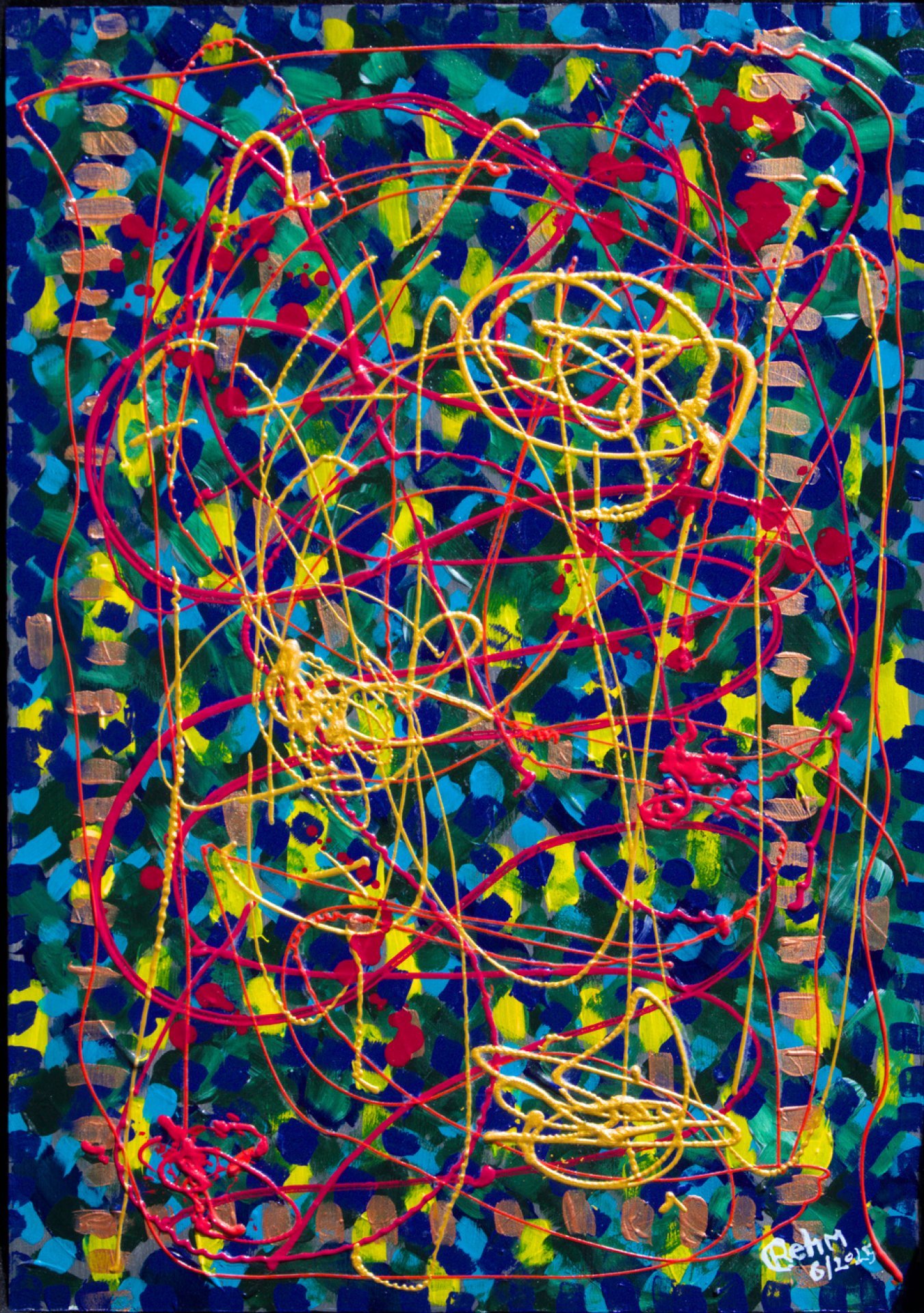 Un baiser de rêve Peinture de Christopher Rehm
