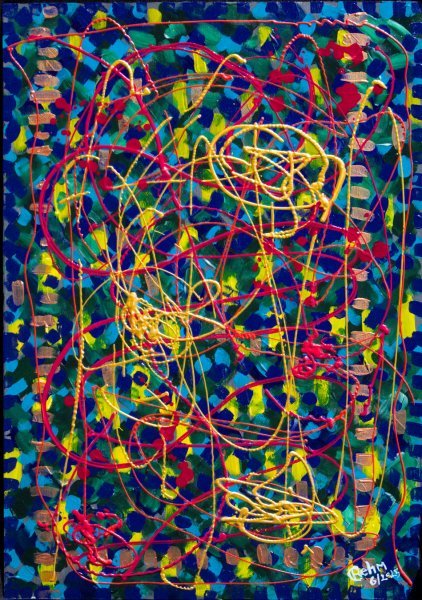 A dreamhouse Kiss Painting by Christopher Rehm