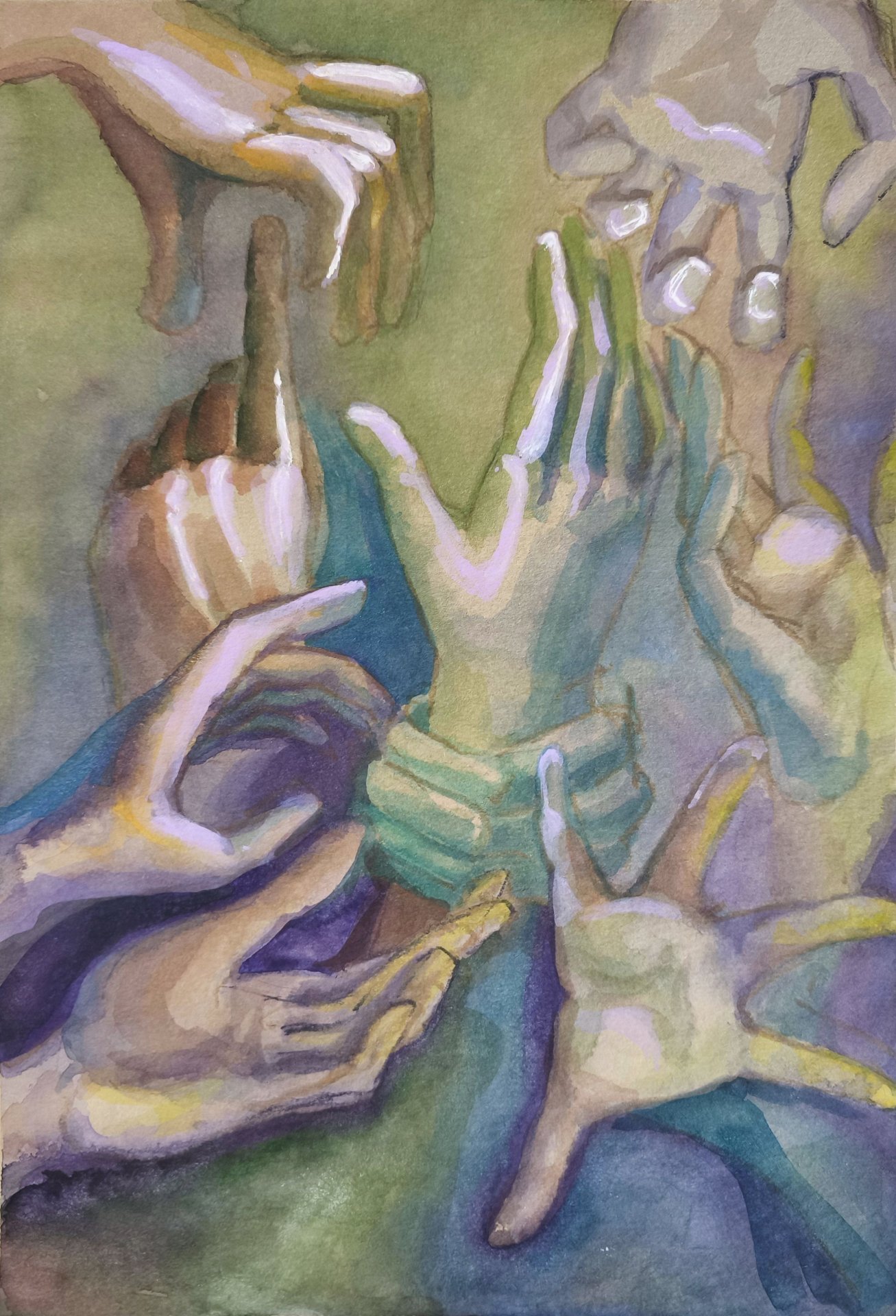 Dipinto «Voice of the Moment», Yana Dmitrieva