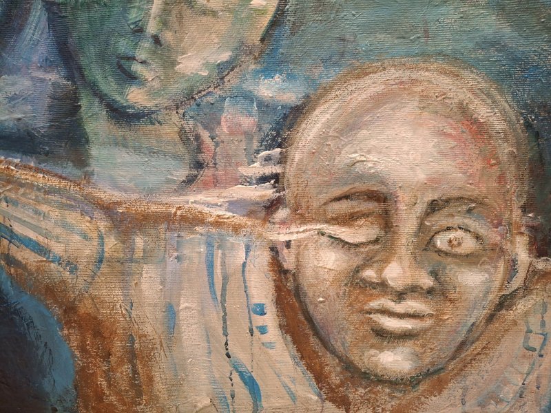 Insights from afar: Intuitive Transformation 2019-2025 Painting by Margo