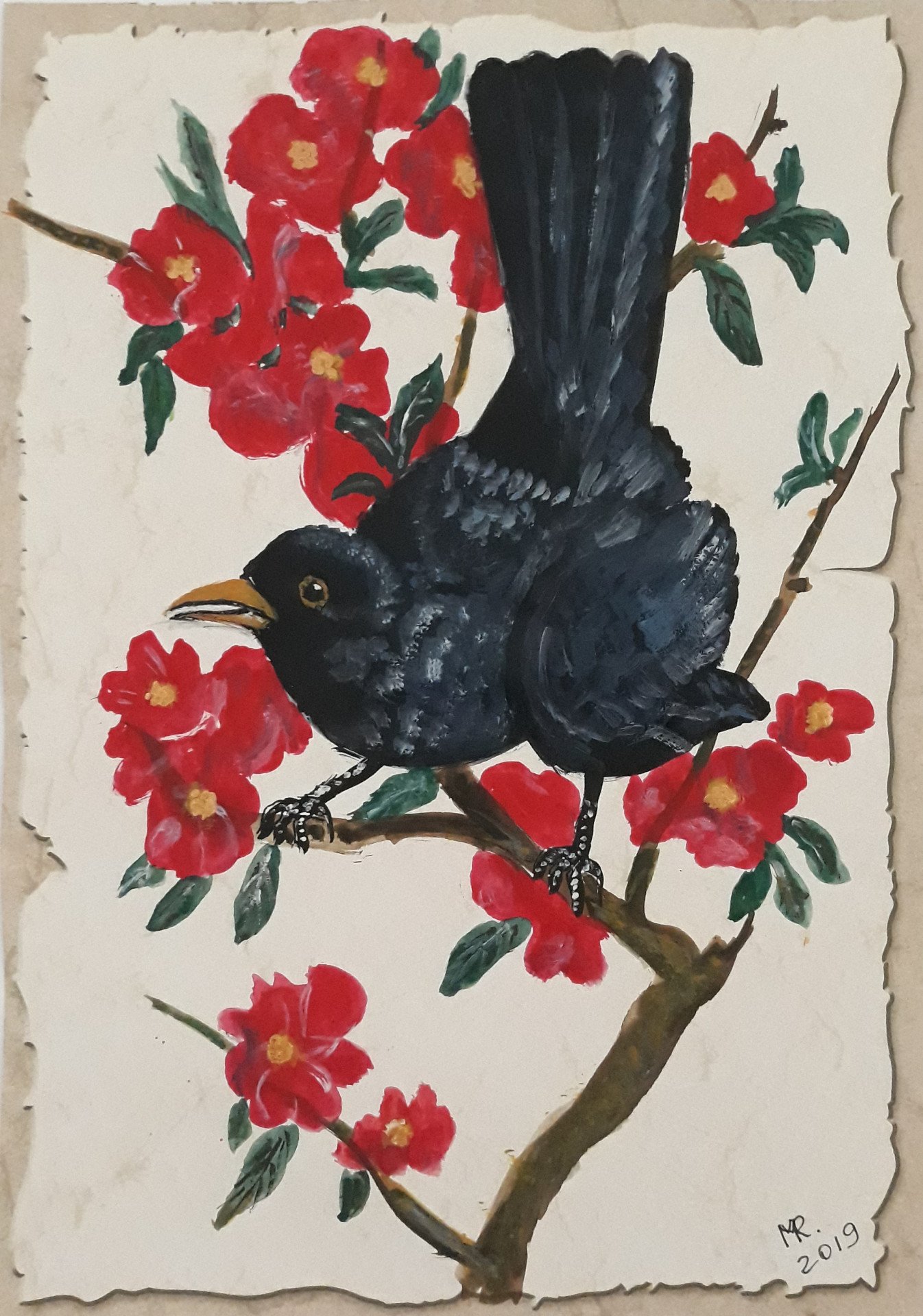 Birds-3 Digital Art - Marie Ruda - Jose Art Gallery