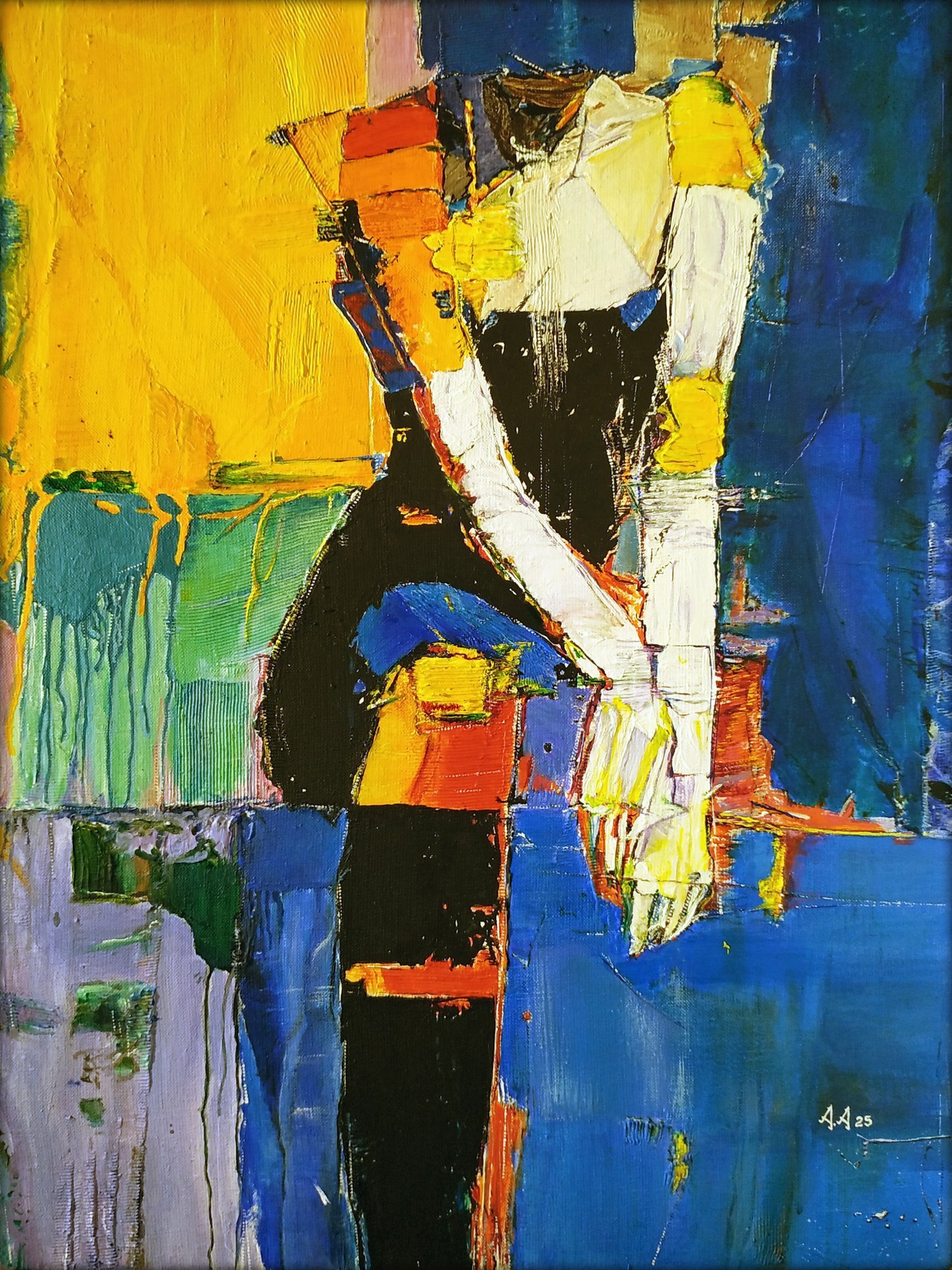 A Gesture of Reconciliation Painting by Alexander Aksyonov