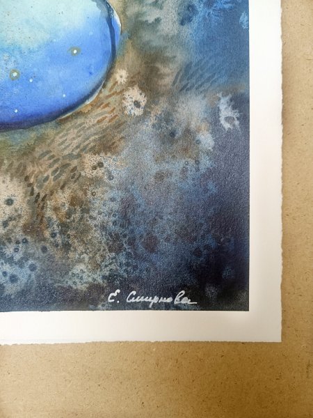 Twilight Echo Painting by Evgenia Smirnova
