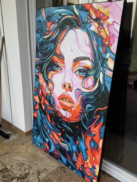Hydra Evolution III Painting by Sabrina Seck
