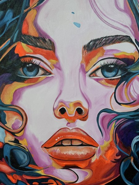Hydra Evolution III Painting by Sabrina Seck