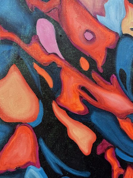 Hydra Evolution III Painting by Sabrina Seck