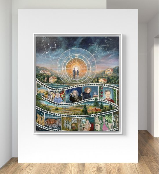 Life goes on Painting by Olena Fishbein - Jose Art Gallery