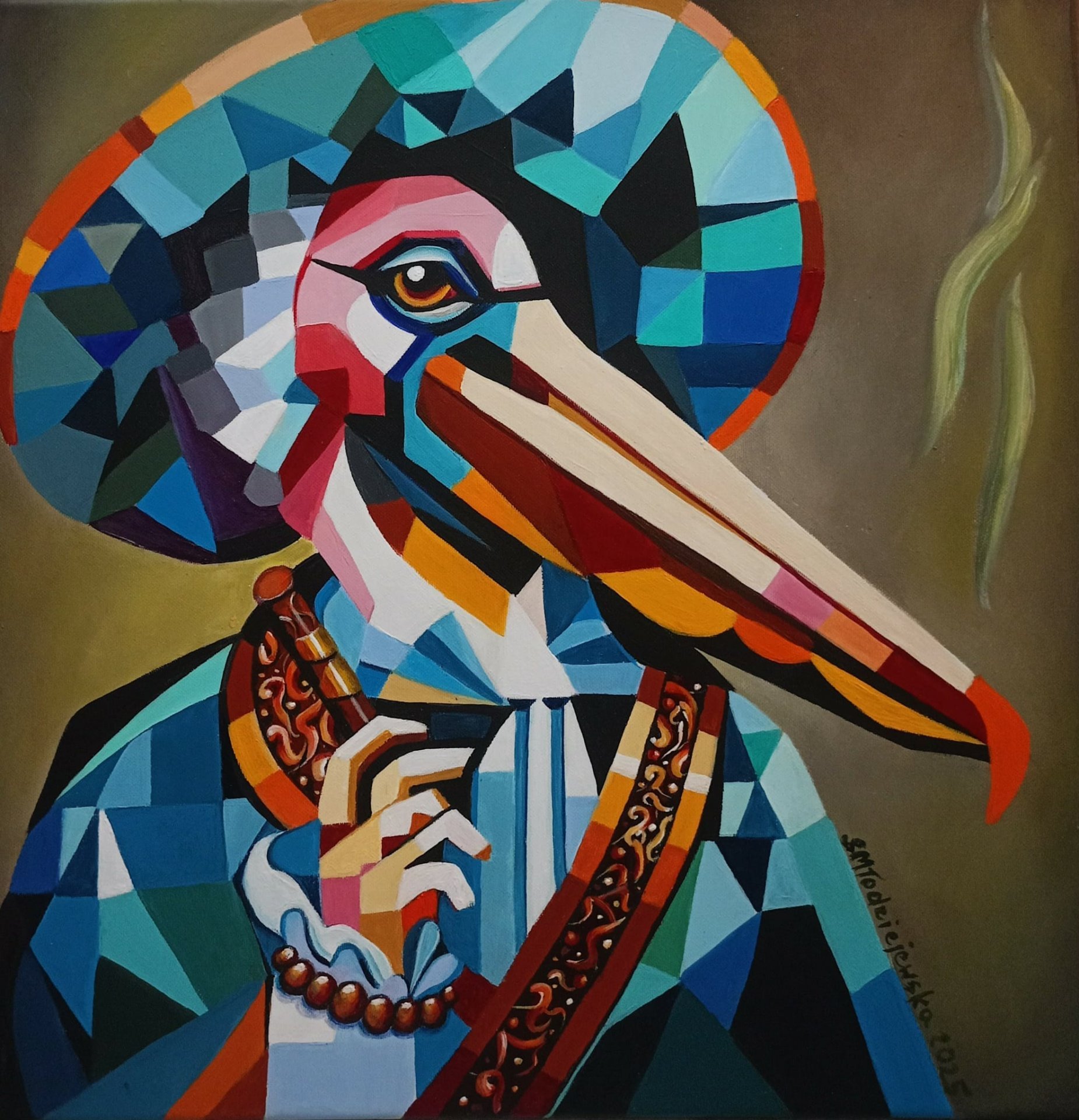 Don Juan Drawing - Sylwia Młodziejewska - Jose Art Gallery