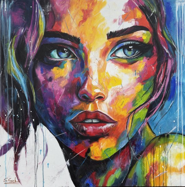 Follow your destiny Painting by Sabrina Seck