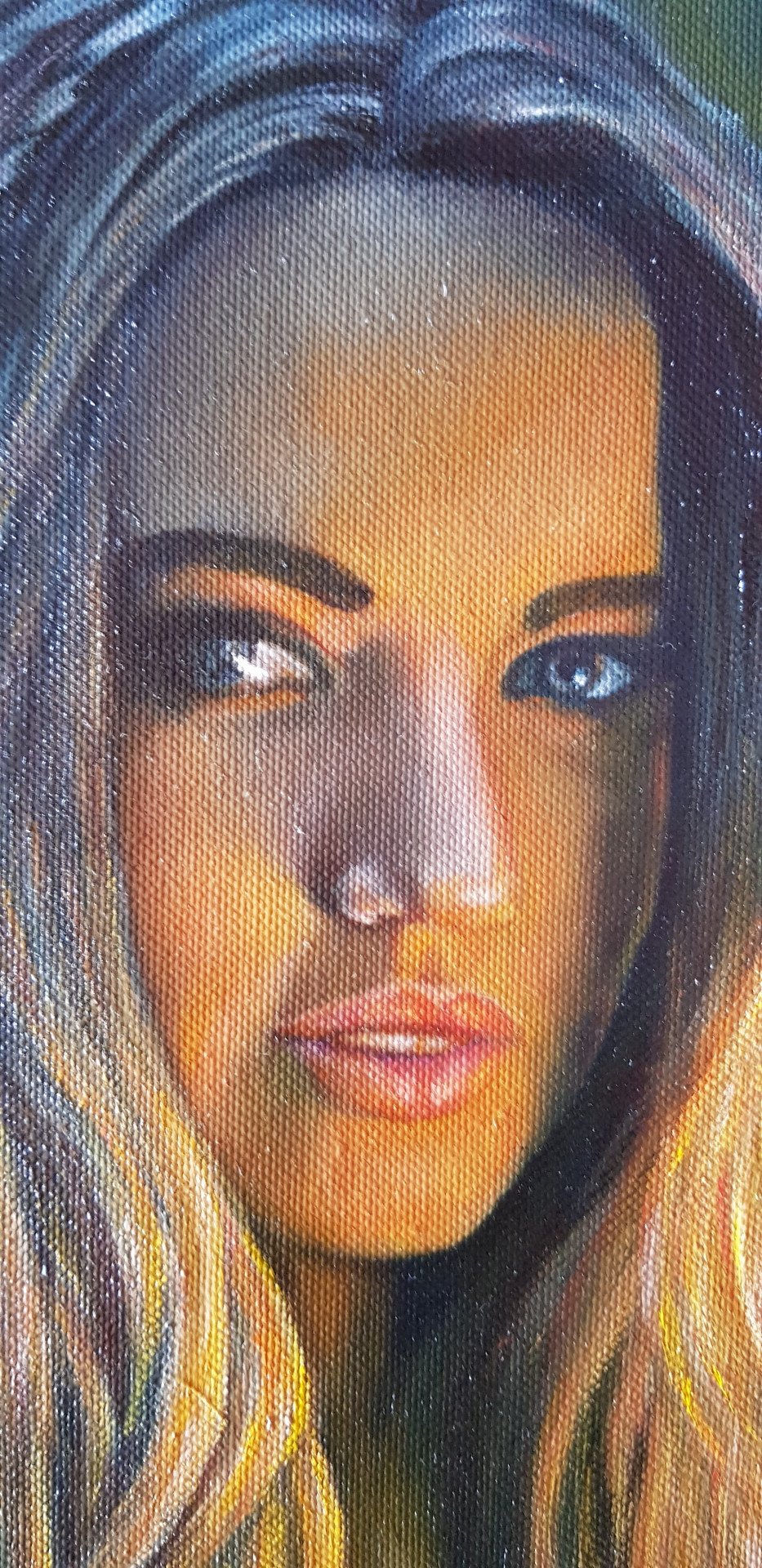 Chica de fuego Pintura de Roman Timoshenko - Jose Art Gallery