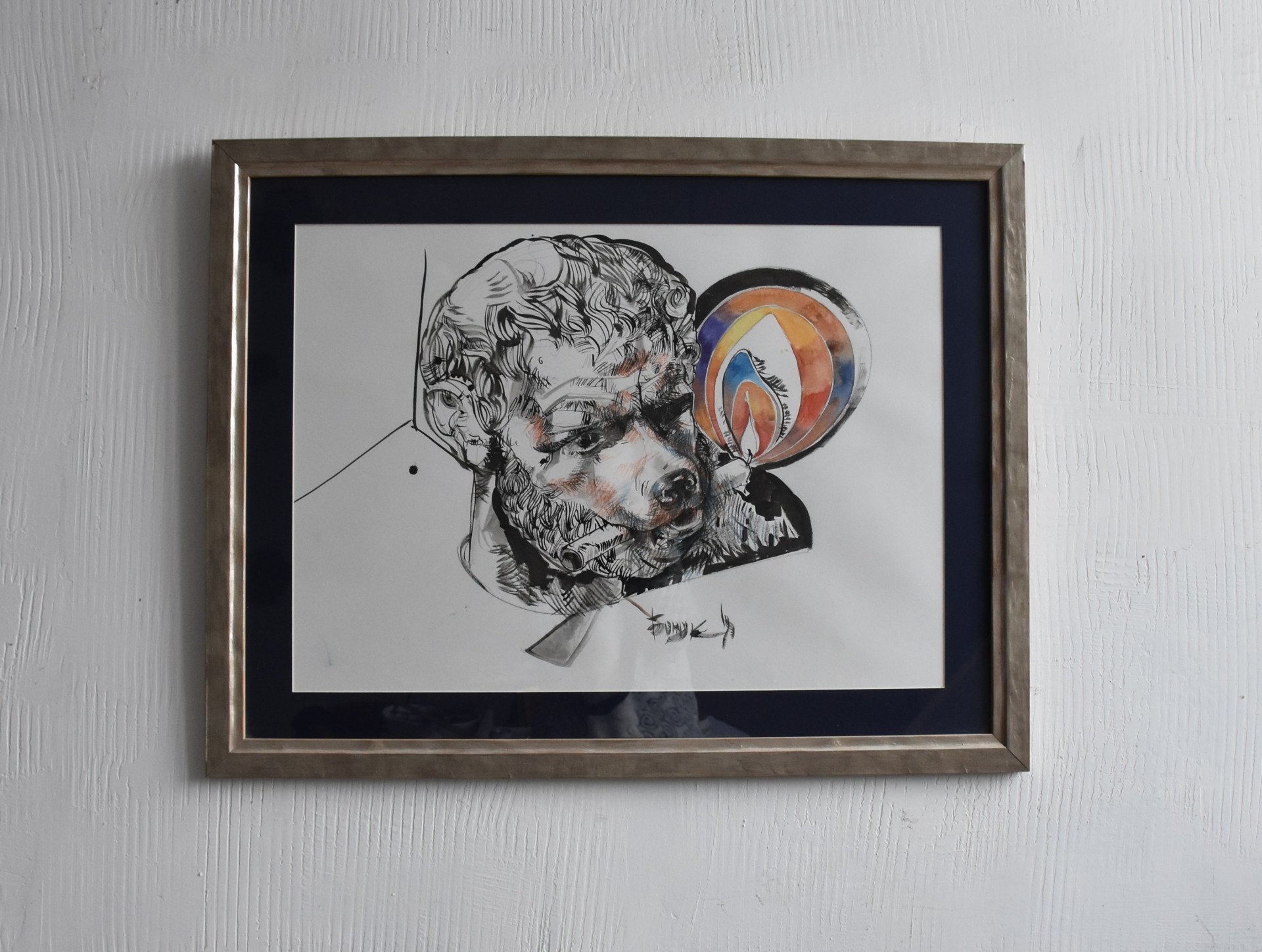 Diogenes... Drawing - Roman Bonchuk - Jose Art Gallery