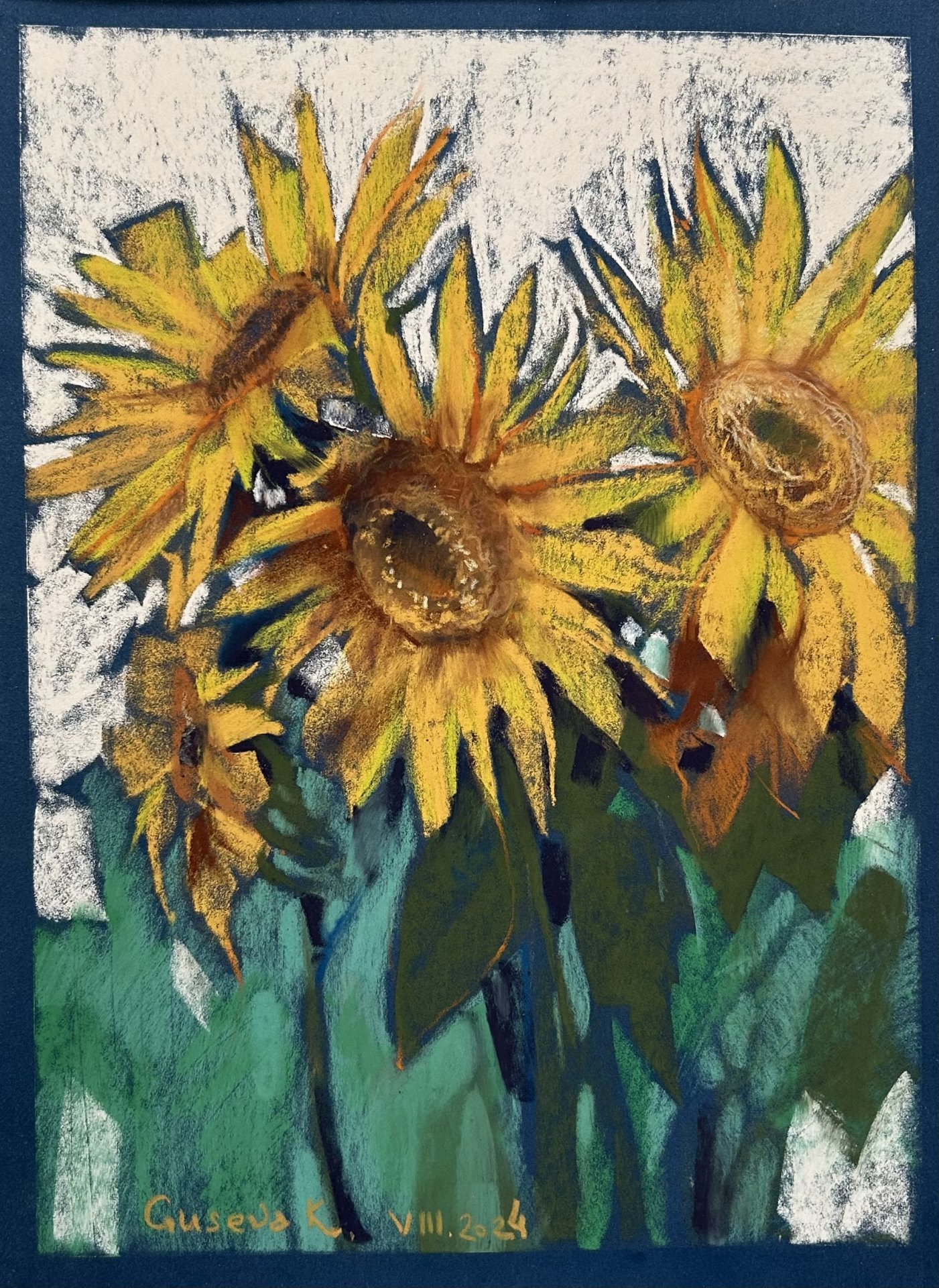 Ode au soleil Dessin - Guseva K. - Jose Art Gallery