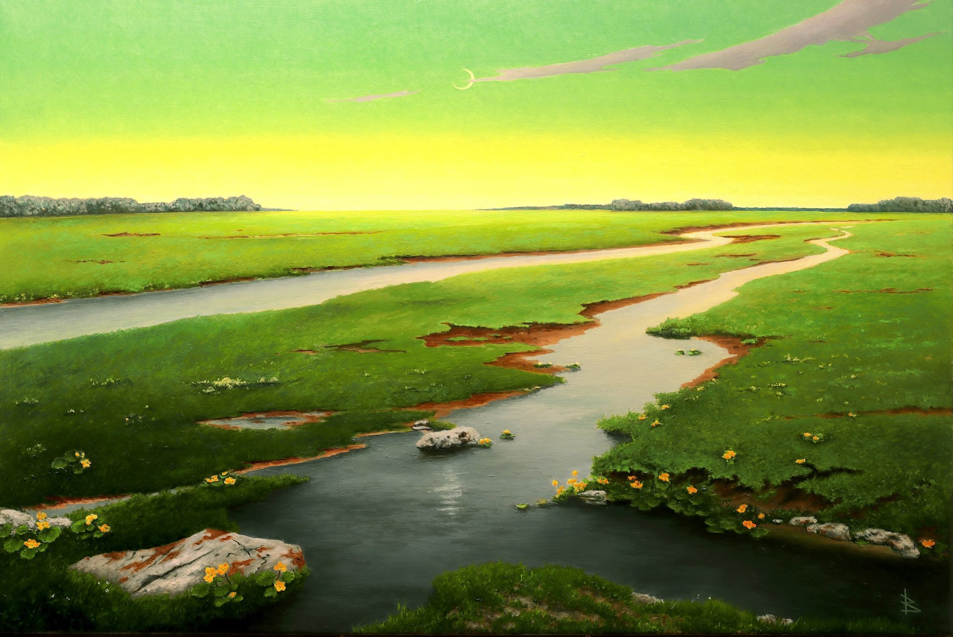 Philosophy of Water Painting by Oleg Baulin