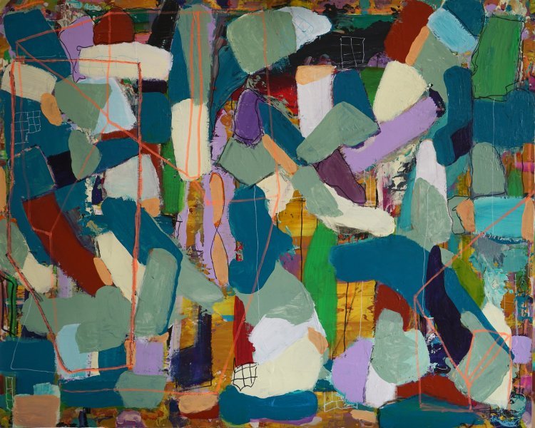 Intellectual freedom 48 Painting by Geert Lemmers