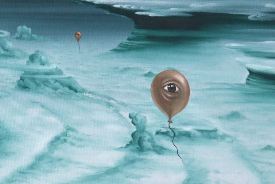 EYE OF THE HEART Painting by Beklan Kizilcay