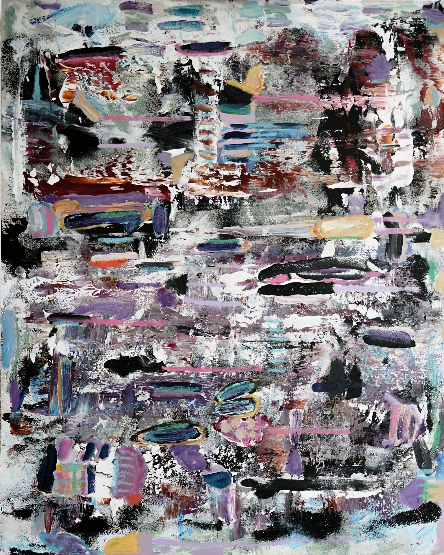 Mystery and substance 5 Painting by Geert Lemmers